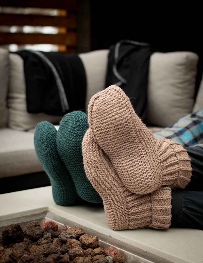 Cabin slippers - Ysolda