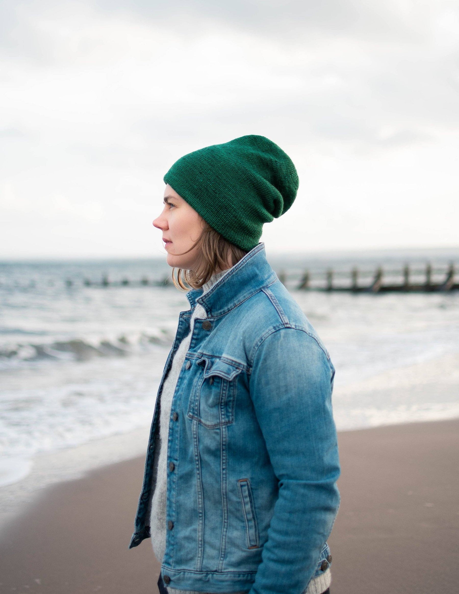 Musselburgh | multi-gauge double layer beanie | pdf knitting pattern ...
